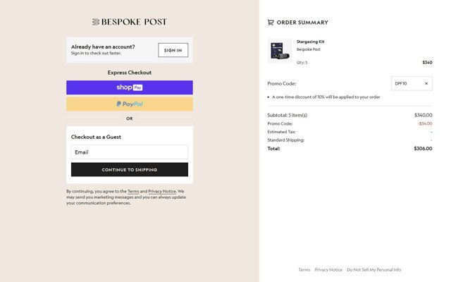 Bespoke Post Promo Codes - 20% Off (Verified) Sep 2025