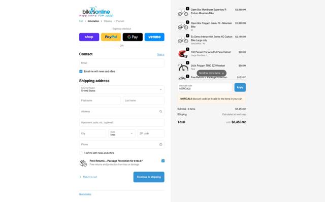 Bikes Online Promo Codes (2 Verified) - 5% Off Oct 2025