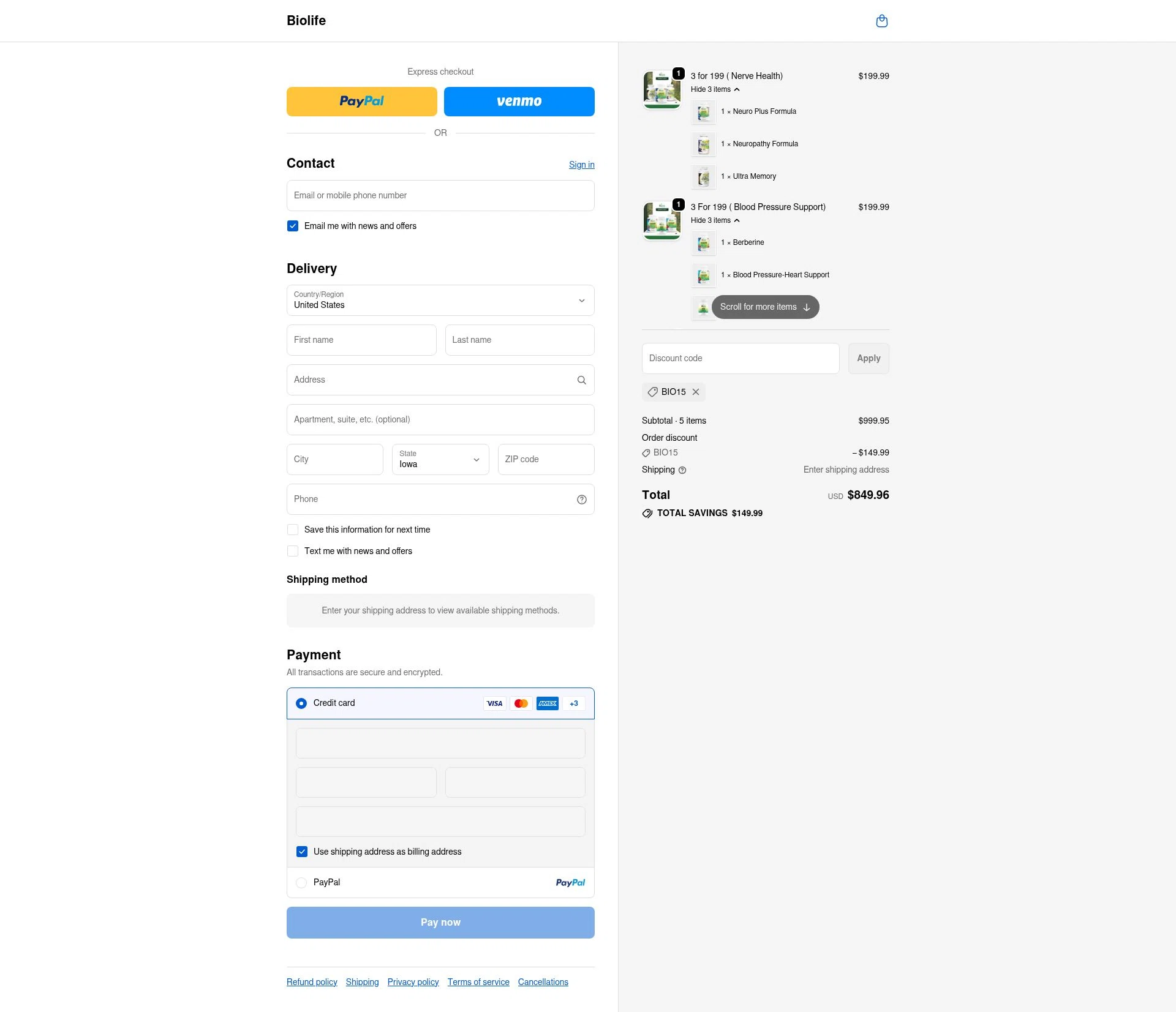 Biolife Promo Codes - 15% Off (5 Verified) Dec 2025