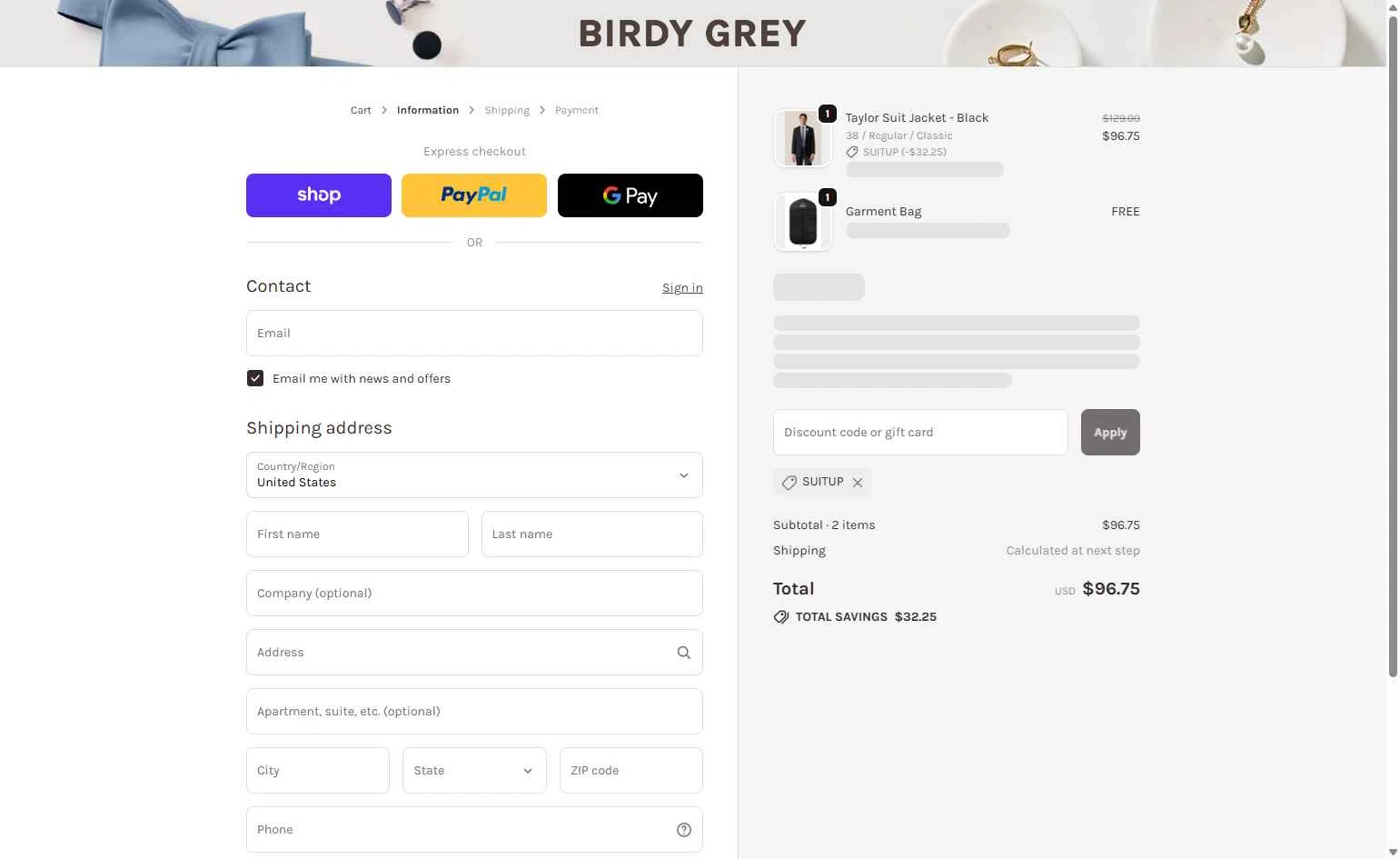 Birdy Grey Promo Codes - 15% Off (4 Verified) Dec 2025