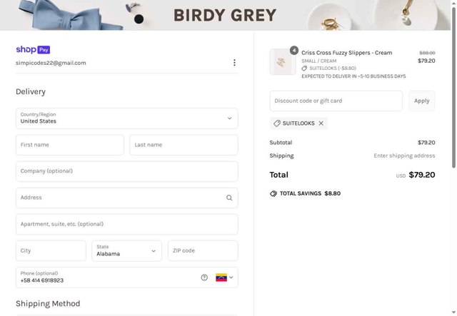 Birdy Grey Promo Codes (2 Verified) - 20% Off Jun 2025