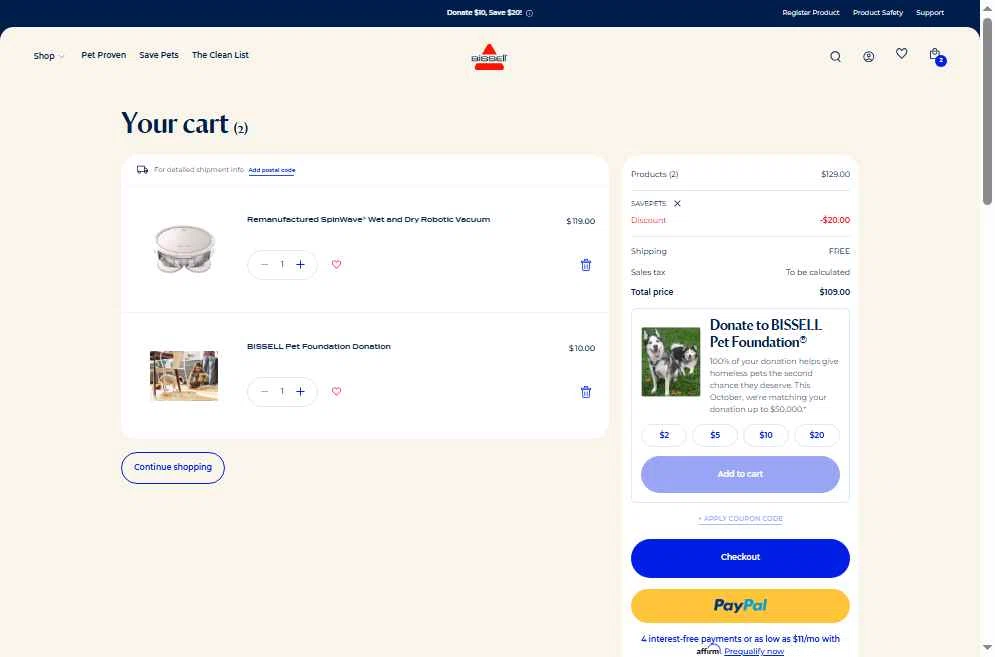Bissell Promo Codes - $20 Off (3 Verified) Nov 2025