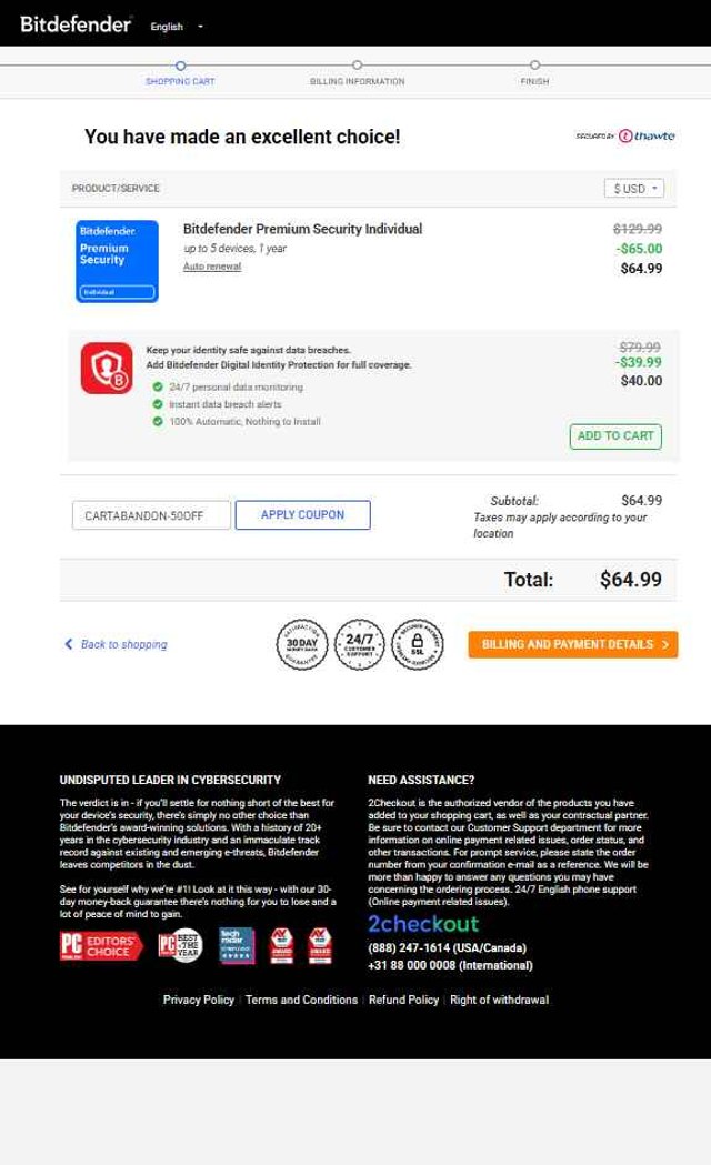 Bitdefender Promo Codes - 50% Off (3 Verified) Aug 2025