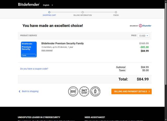 Bitdefender Promo Codes - 45% Off (1 Verified) Oct 2025