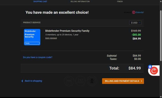 Bitdefender Promo Codes - 50% Off (3 Verified) Jul 2025