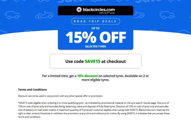 Blackcircles.com Promo Codes - 15% Off Oct 2025
