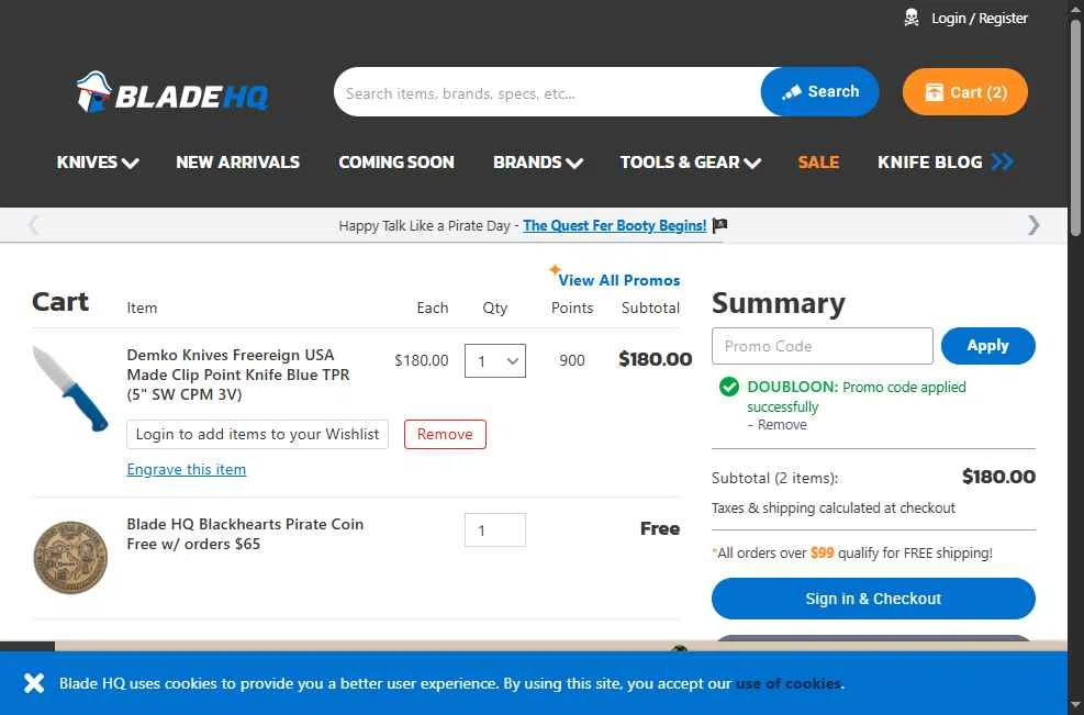 Blade HQ Promo Codes (3 Verified) + Free Ship Nov 2025