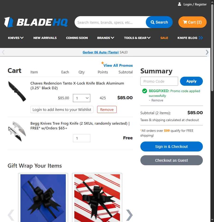 Blade HQ Promo Codes (3 Verified) + Free Ship Nov 2025