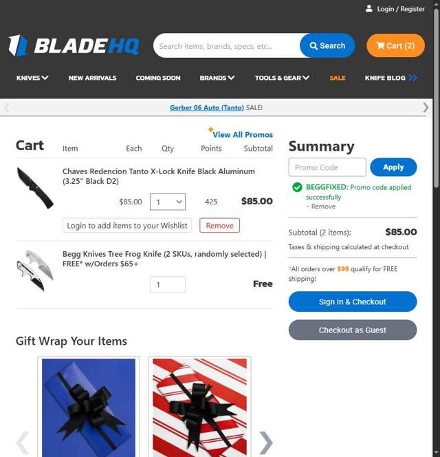 Blade HQ Promo Codes (4 Verified) + Free Ship Oct 2025