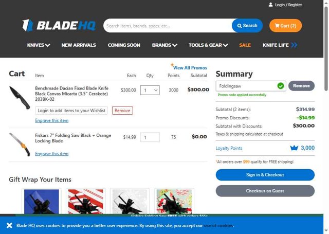 Blade HQ Promo Codes (5 Verified) - 15% Off w/Code Aug 2025
