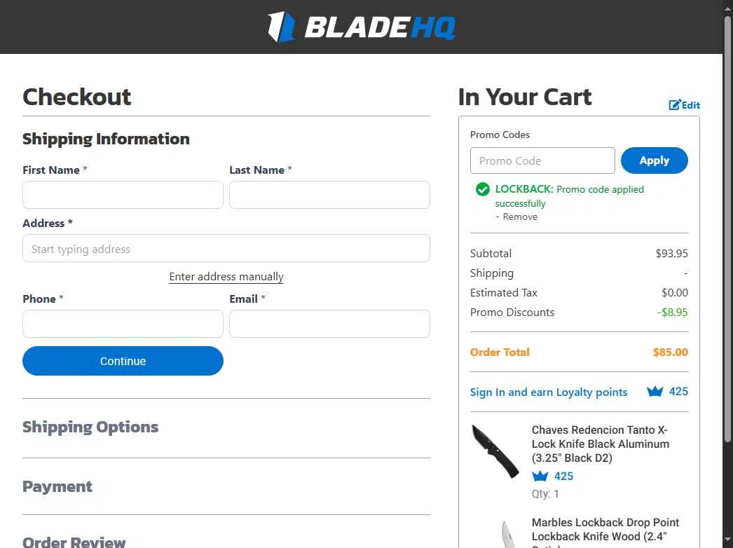 Blade HQ Promo Codes (3 Verified) + Free Ship Nov 2025