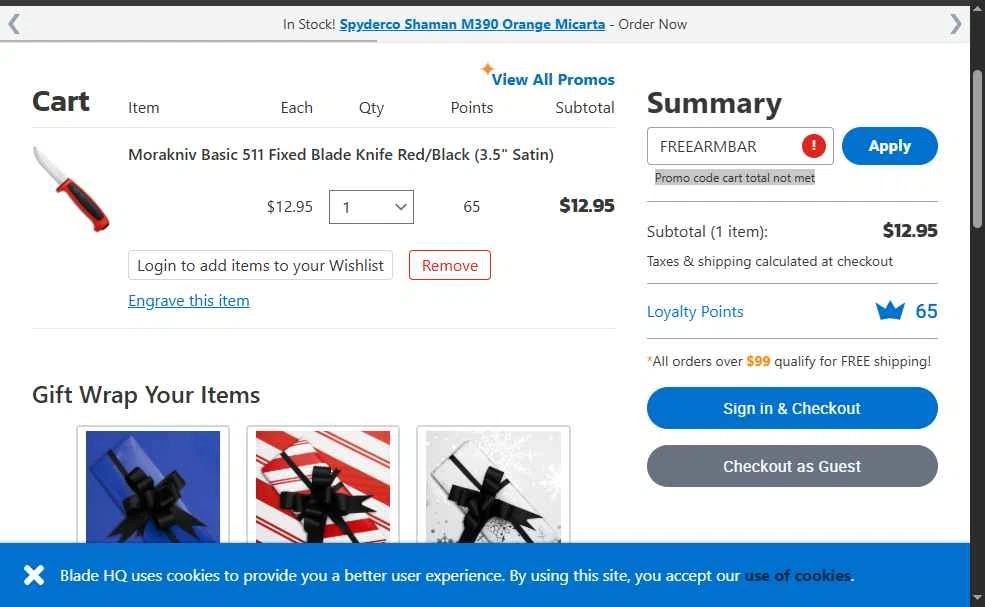 Blade HQ Promo Codes (4 Verified) + Free Ship Oct 2025