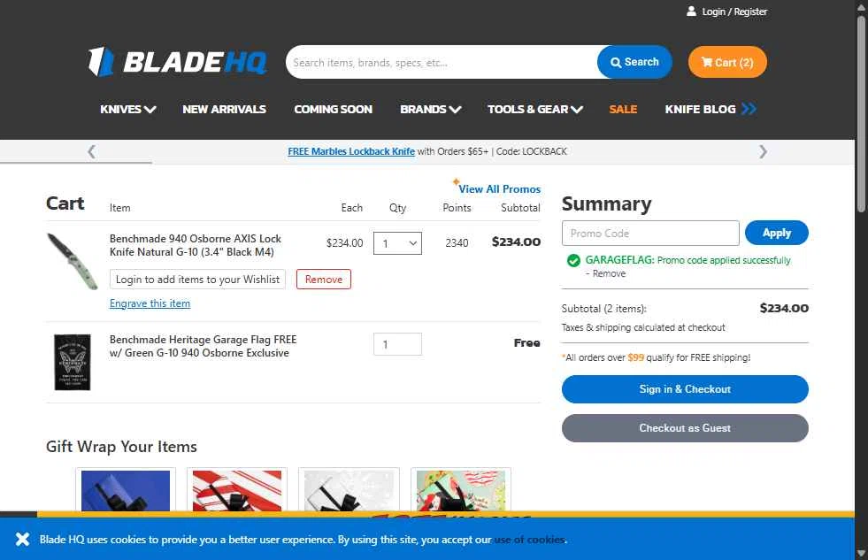 Blade HQ Promo Codes (3 Verified) + Free Ship Nov 2025