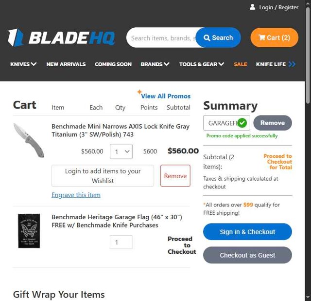 Blade HQ Promo Codes (5 Verified) - 15% Off w/Code Aug 2025