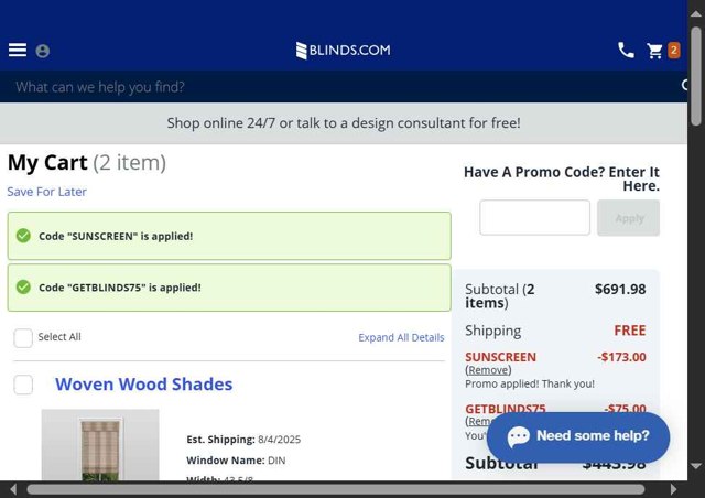 Blinds.com Promo Codes (6 Verified) - 30% Off Sep 2025