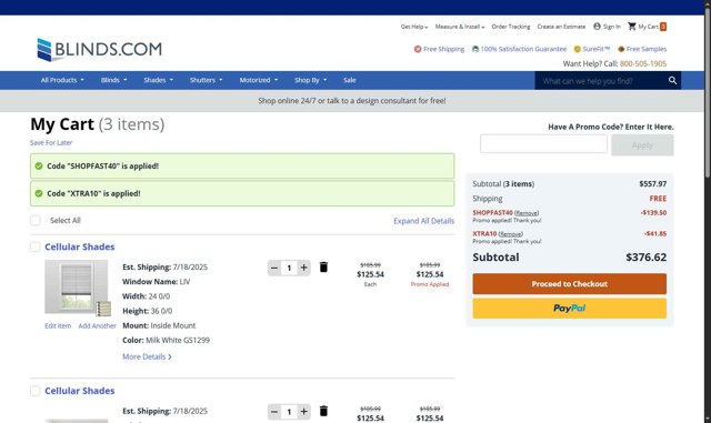 Blinds.com Promo Codes (4 Verified) - 20% Off Aug 2025