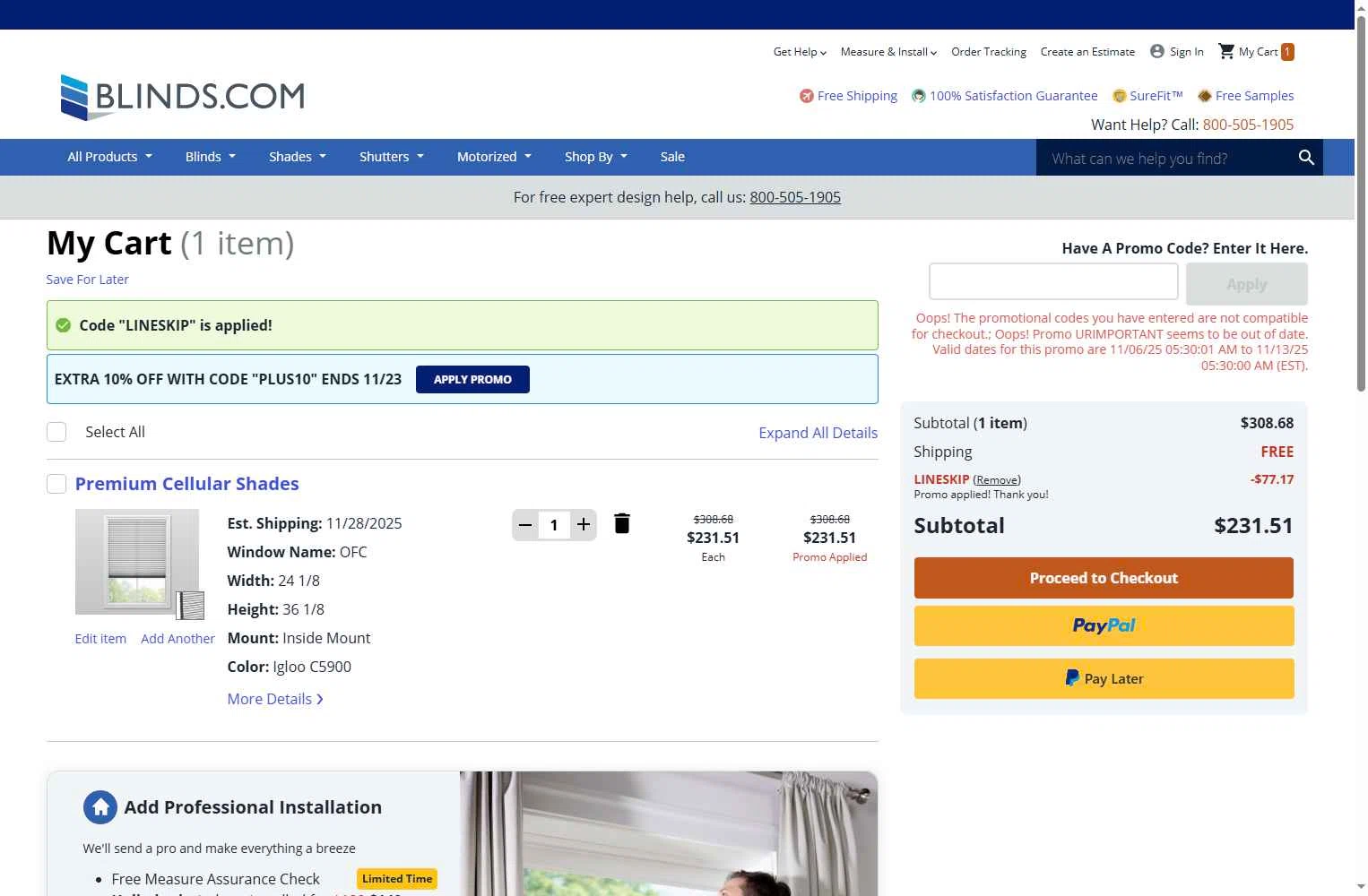 Blinds.com Promo Codes - $75 Off (8 Verified) Dec 2025