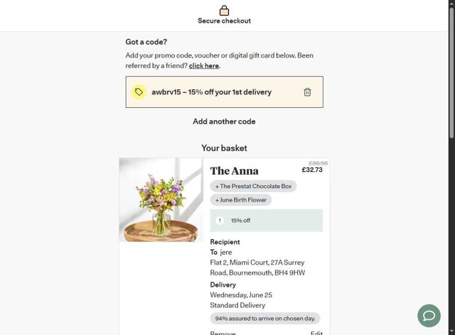 Bloom And Wild Promo Codes - 25% Off Jul 2025