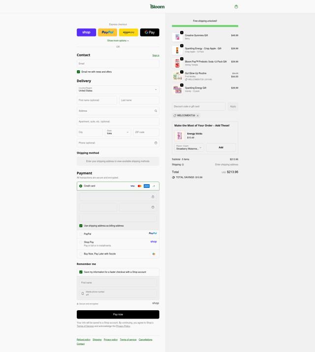 Bloom Nutrition Promo Codes - 15% Off Oct 2025