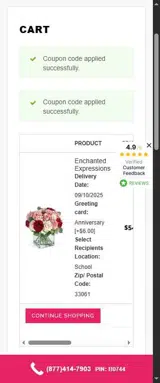 Blossom Flower Delivery Promo Codes - 10% Off Jun 2026