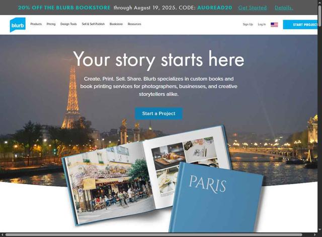 Blurb Promo Codes (7 Verified) - 15% Off Sitewide Oct 2025