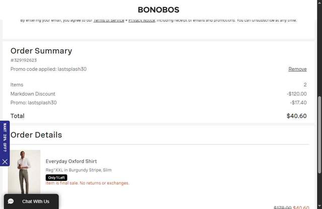 Bonobos Discount Codes - 20% Off (5 Verified) Sep 2025