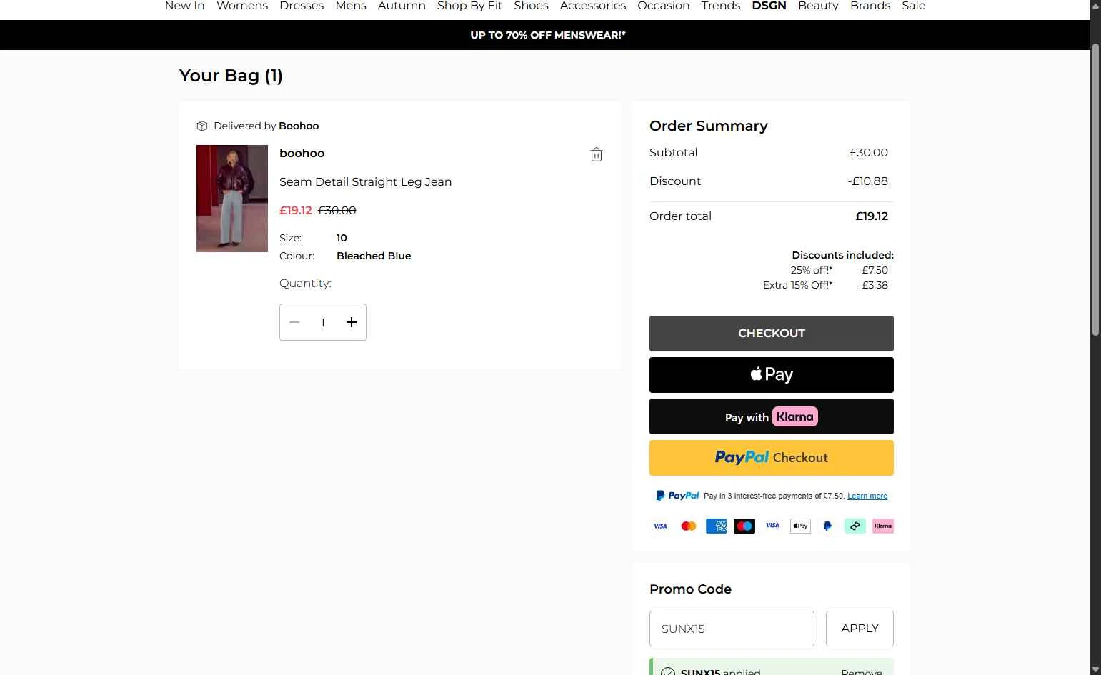 Boohoo Discount Codes - 30% Off (23 Verified) Oct 2025