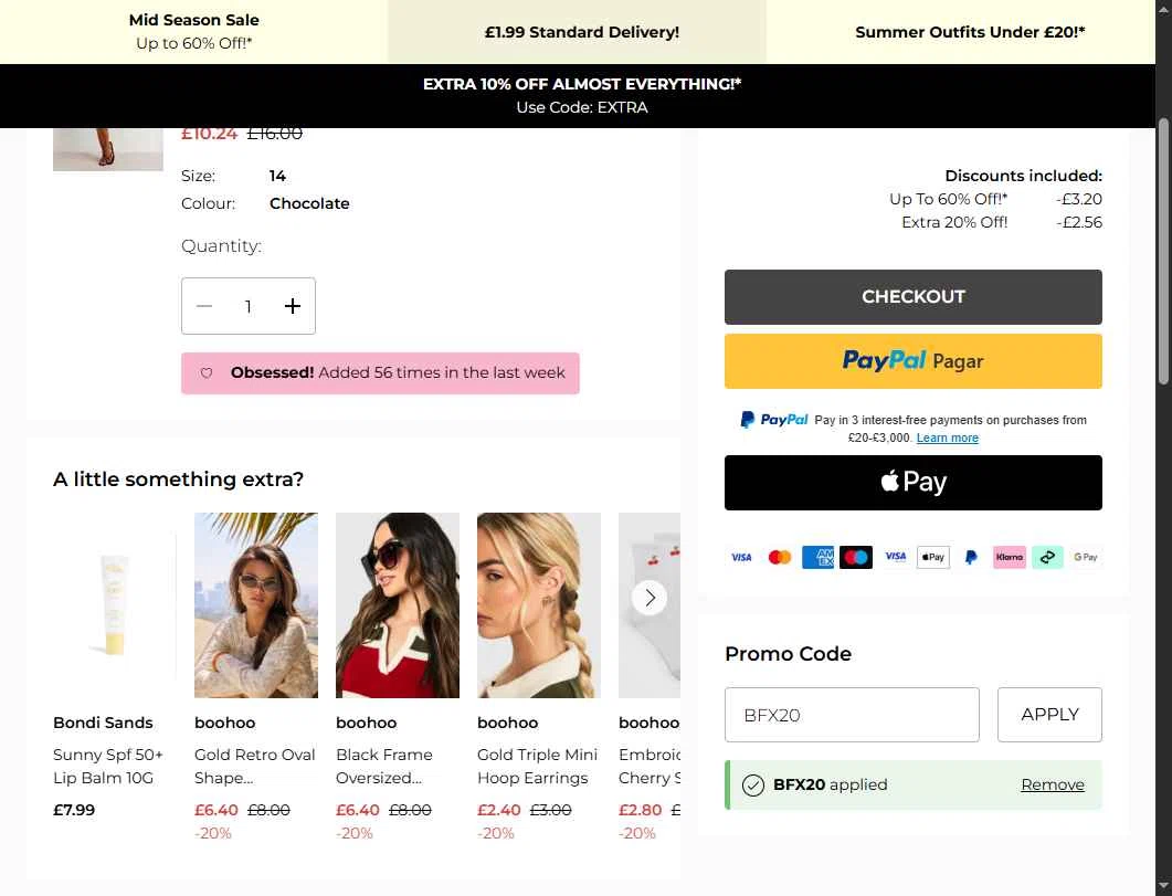 Boohoo Promo Codes - 20% Off (8 Verified) June 2026