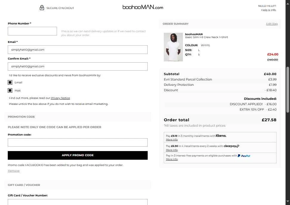 boohooMAN Promo Codes - 55% Off (19 Verified) Nov 2025
