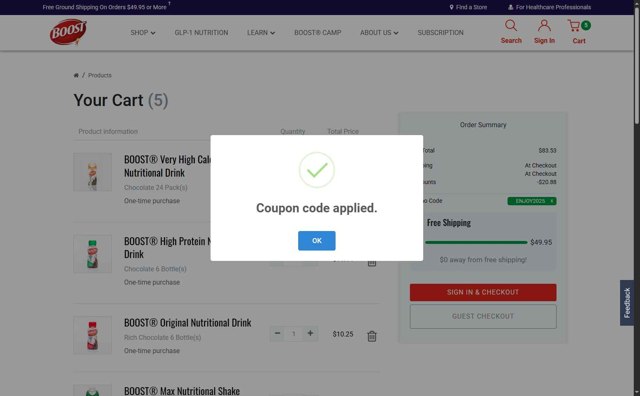 Boost Discount Codes - 25% Off (4 Verified) Jul 2025