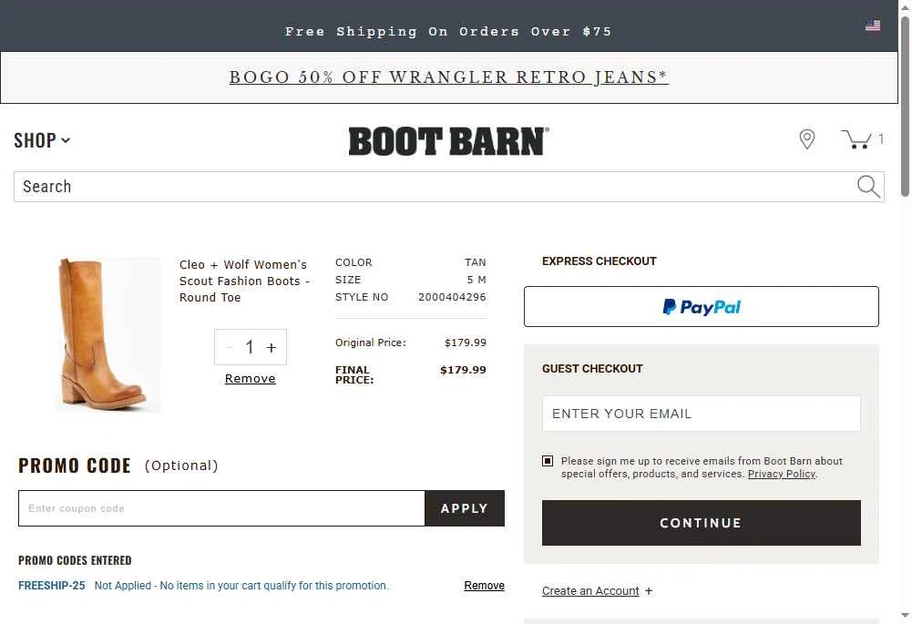 Boot Barn Promo Codes - 15% Off (3 Verified) Nov 2025
