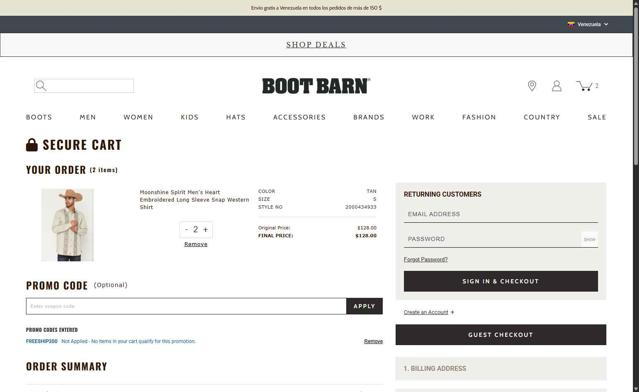 Boot Barn Promo Codes - 10% Off (3 Verified) Oct 2025