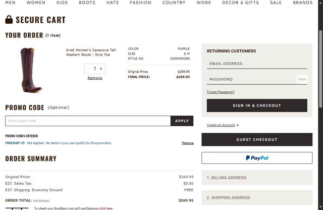 Boot Barn Promo Codes (3 Verified) - 15% Off w/Code Apr 2025