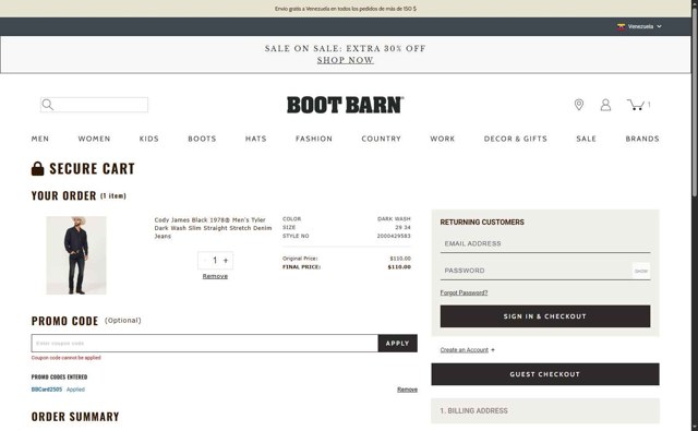 Boot Barn Promo Codes - 15% Off (3 Verified) Jul 2025