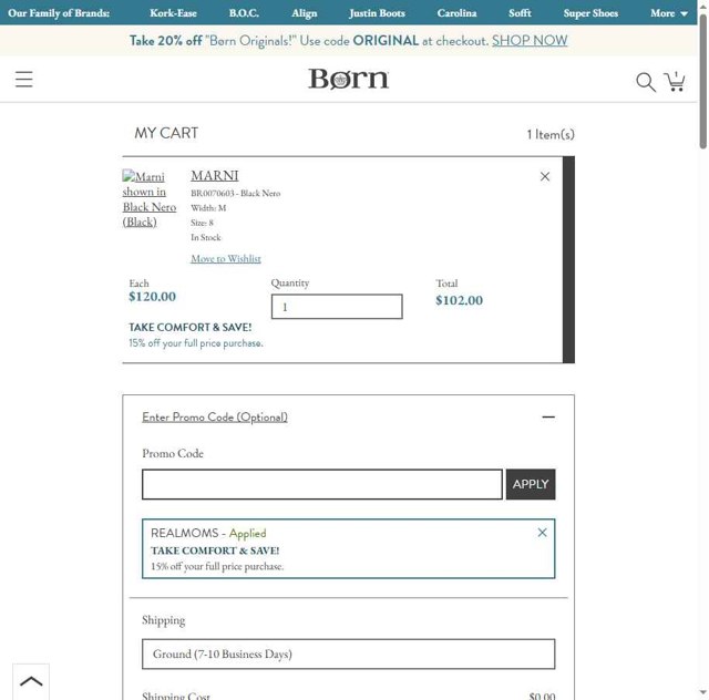 Born Shoes Promo Codes - 15% Off (8 Verified) Jun 2025