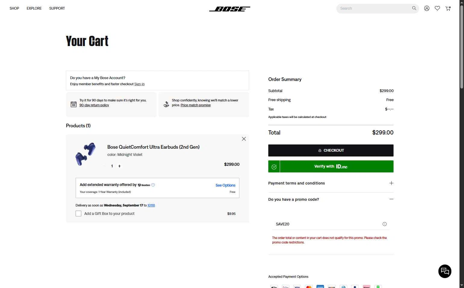 Bose Promo Codes - 10% Off + Free Ship Coupons Mar 2026