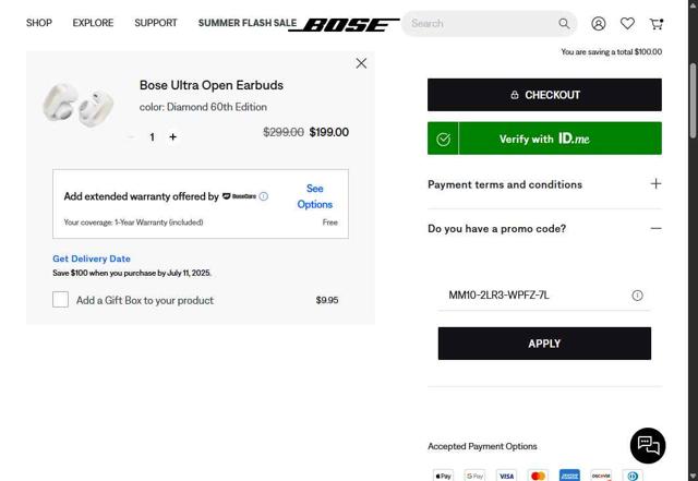 Bose Discount Codes - 15% Off (1 Verified) Oct 2025