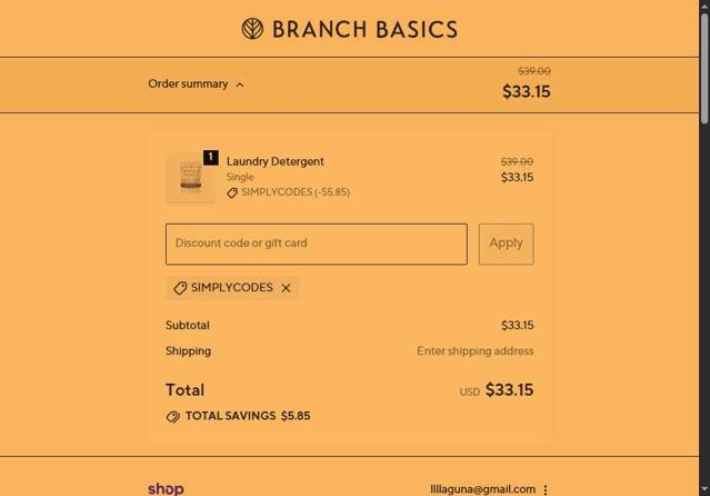 Branch Basics Promo Codes - 15% Off (Verified) Oct 2025
