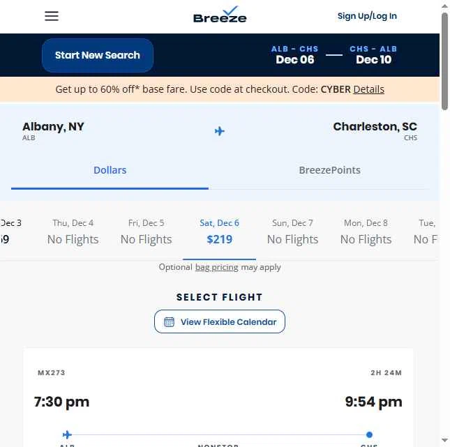 Breeze Airways Promo Code - 40% Off (3 Verified) Dec 2025