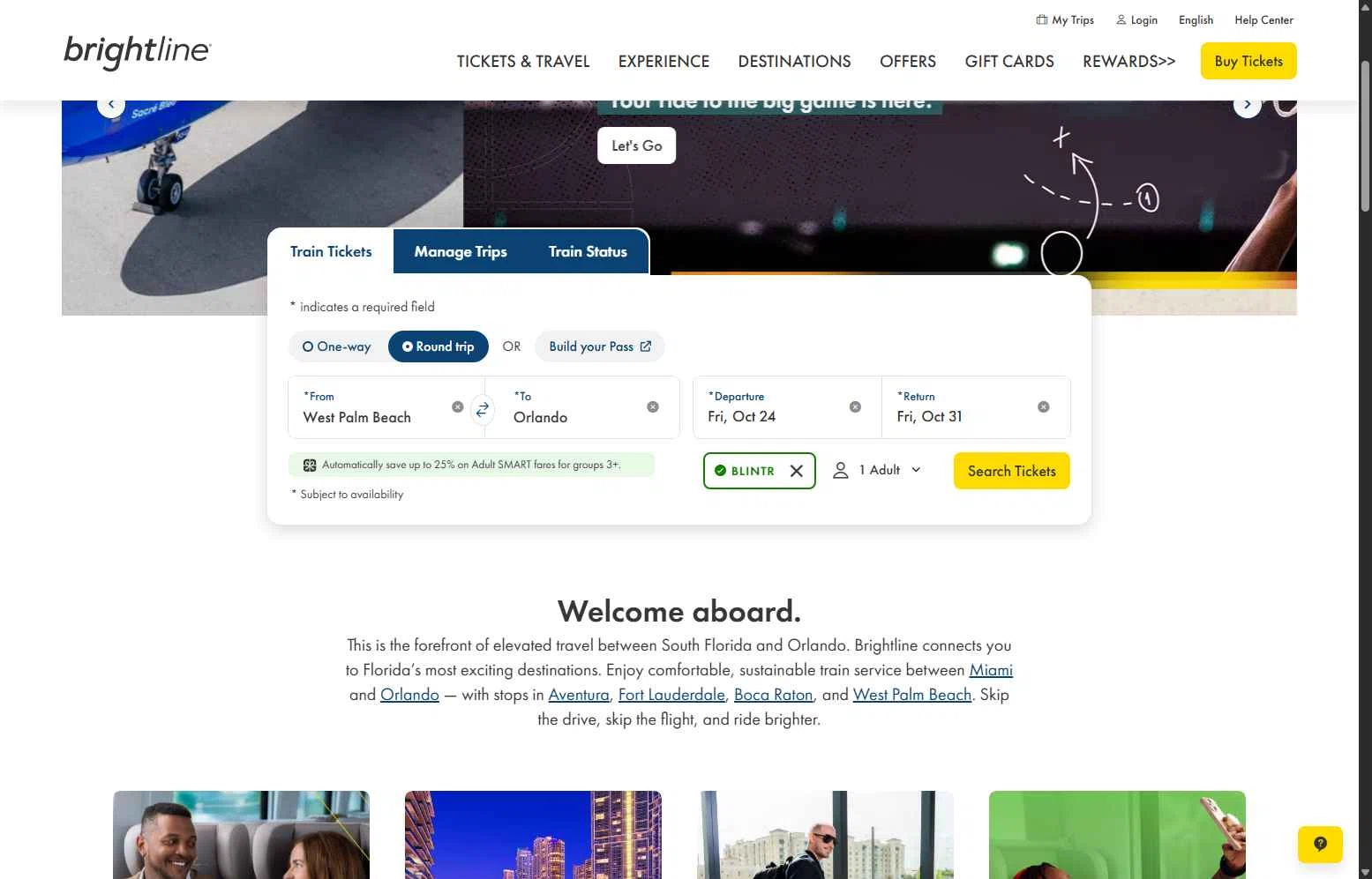Brightline Trains Promo Code (5 Verified) - 50% Off Nov 2025