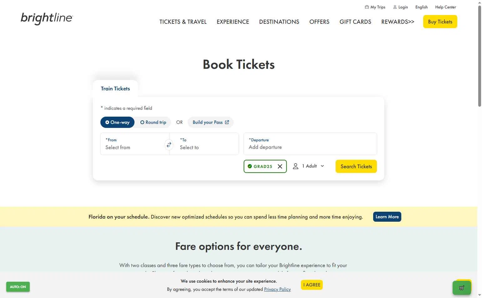 Brightline Trains Promo Code (5 Verified) - 50% Off Nov 2025