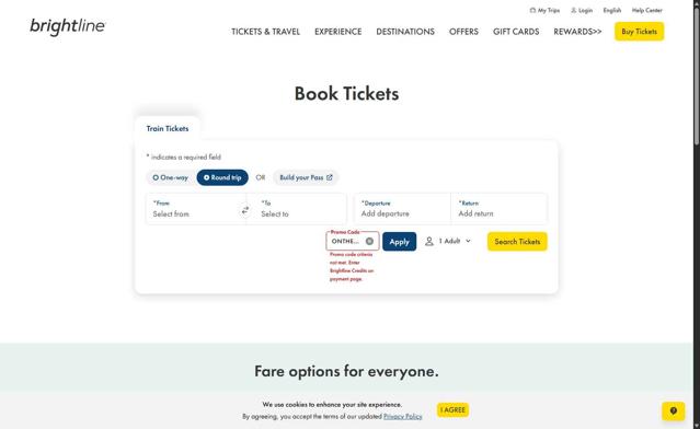 Brightline Trains Promo Code (3 Verified) - 50% Off Sep 2025