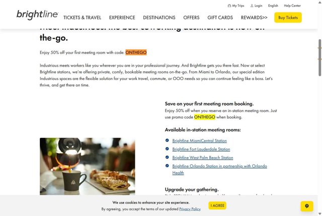 Brightline Trains Promo Code (5 Verified) - 15% Off Aug 2025