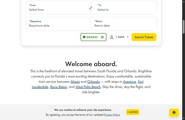 Brightline Trains Promo Code (3 Verified) - 15% Off Jun 2025