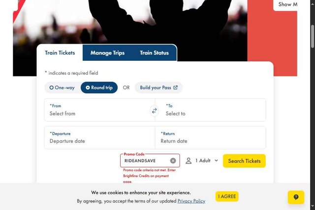 Brightline Trains Promo Code (3 Verified) - 15% Off Jul 2025