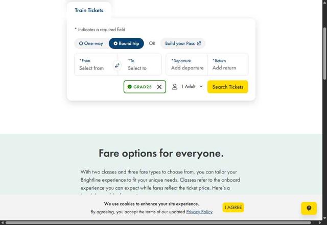Brightline Trains Promo Code (3 Verified) - 50% Off Sep 2025