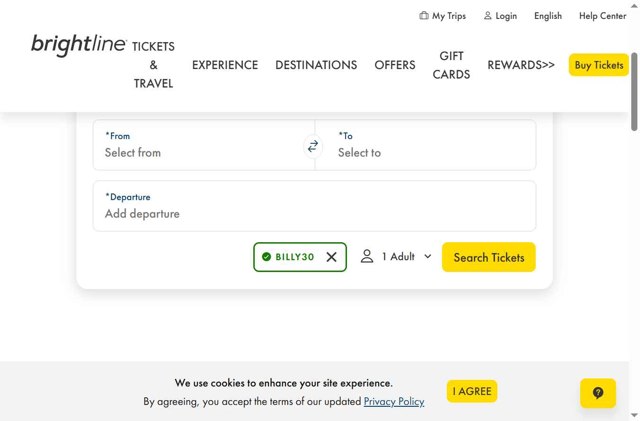 Brightline Trains Promo Code (4 Verified) - 15% Off Jun 2025