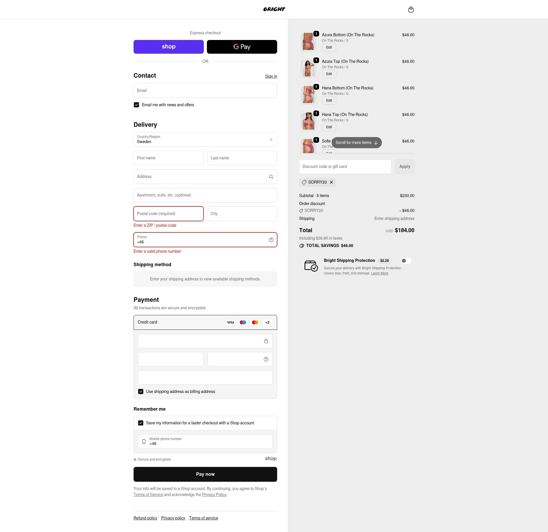 Bright Swimwear Promo Code - 20% Off (Verified) Dec 2025