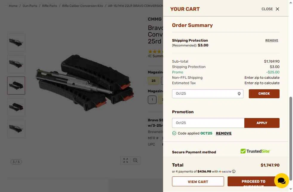 Brownells Promo Codes - $50 Off (33 Verified) Nov 2025