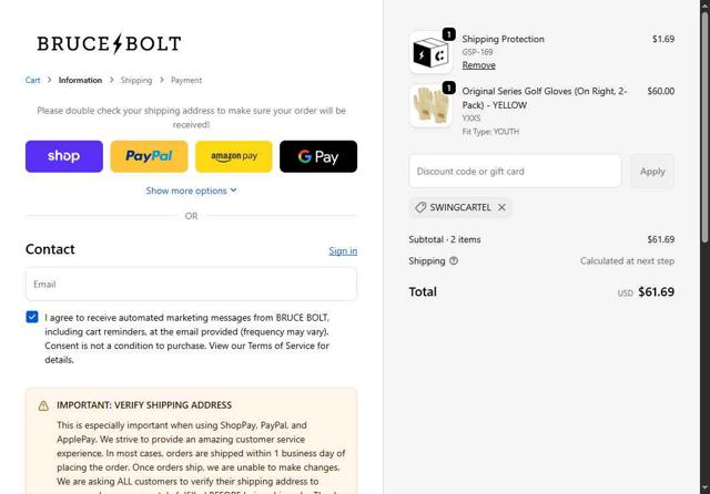 BRUCE BOLT Promo Codes (53 Verified) - 15% Off Oct 2025